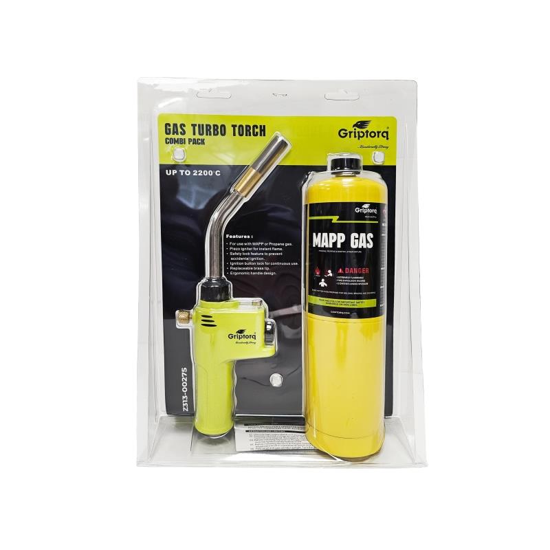 Griptorq Mapp Plus Gas & Torch – Jim's DIY
