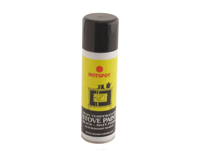 Hotspot Stove Spray Paint Matt Black 250ml – Jim's DIY