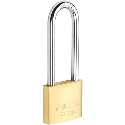 Tolsen 55109 40mm Long Shackle Brass Padlock – Jim's DIY