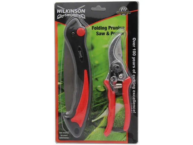 Wilkinson Sword Pruning Saw & Pruner Set – Jim's DIY