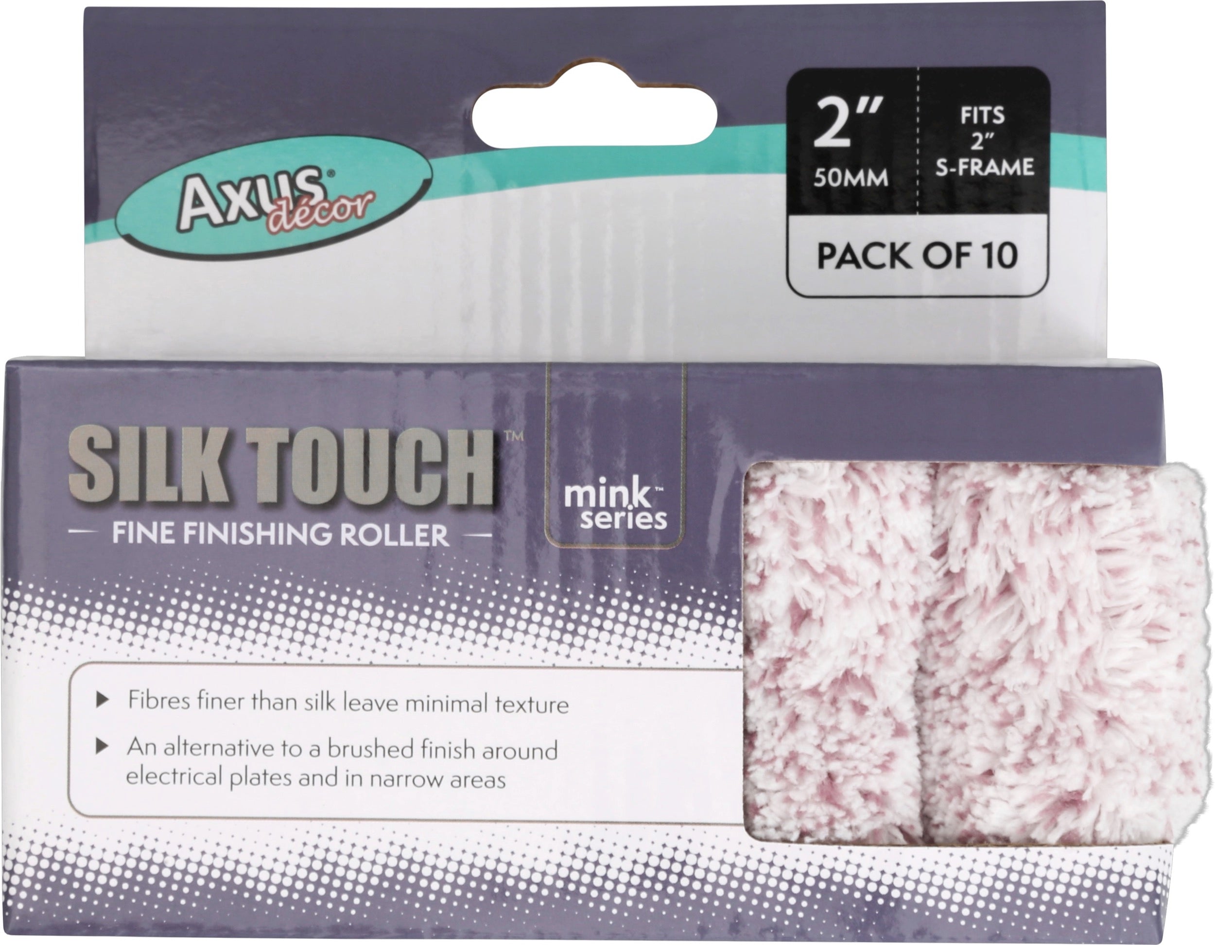 Axus Decor Silk Touch 2" Roller Sleeves 10 Pack – Jim's DIY