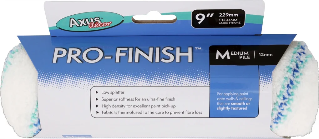 Axus Decor 9" Pro Finish Roller Blue Series – Jim's DIY